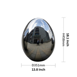 ArtZ® Stainless Steel Oval Egg Sculptures – ArtZMiami