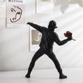 ArtZ® Man Throwing Flowers Sculpture – ArtZMiami