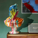 ArtZ® Apollo Bust Nordic Painted Sculpture – ArtZMiami